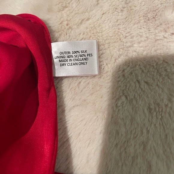 isabelle fox | Dresses | Isabelle Fox Red Flowy Ruffle Dress | Poshmark